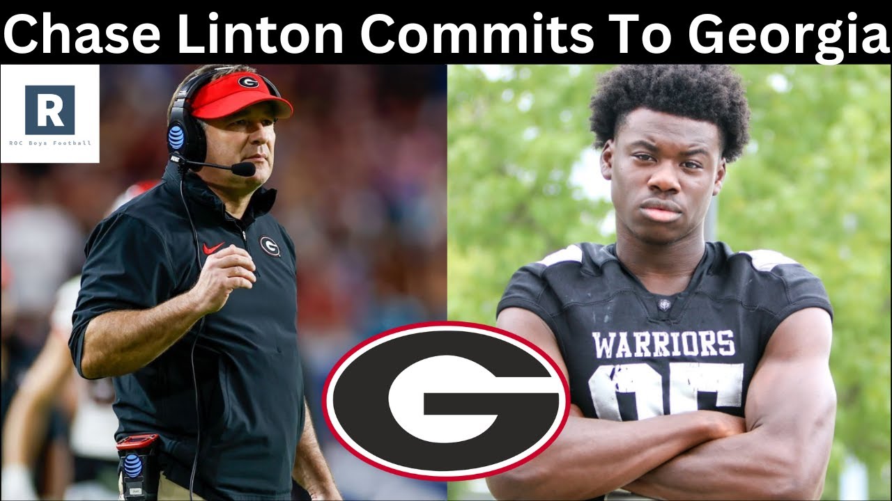 Chase Linton Commits To Georgia | Georgia Football Recruiting News ...