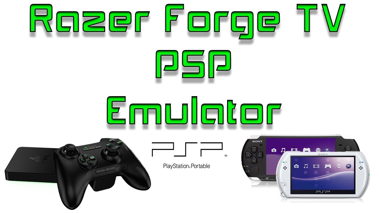 Razer Forge Android TV PSP Emulator Test 6 Games - YouTube