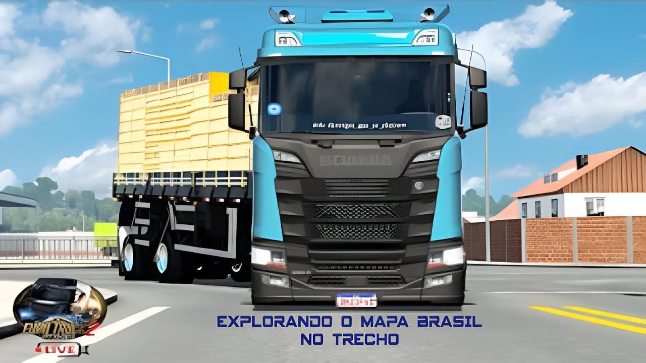 EXPLORANDO O MAPA BRASIL NO TRECHO - ETS 2 - V1.52 MODS BR - YouTube