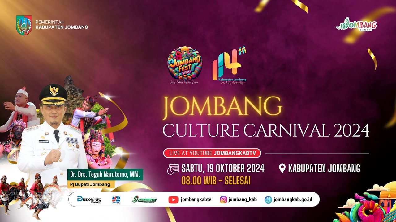 🔴 LIVE | JOMBANG CULTURE CARNIVAL 2024 - YouTube