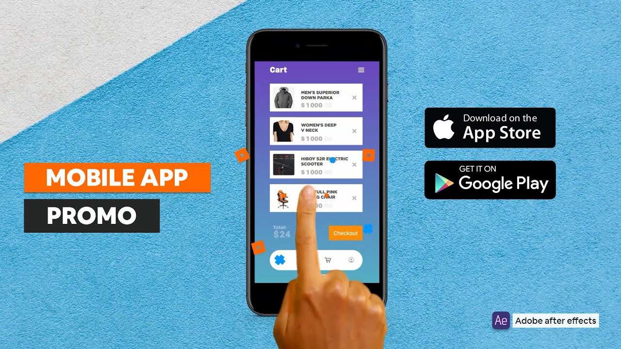 Mobile App Promo | Promotional video - Adobe After Effects - YouTube