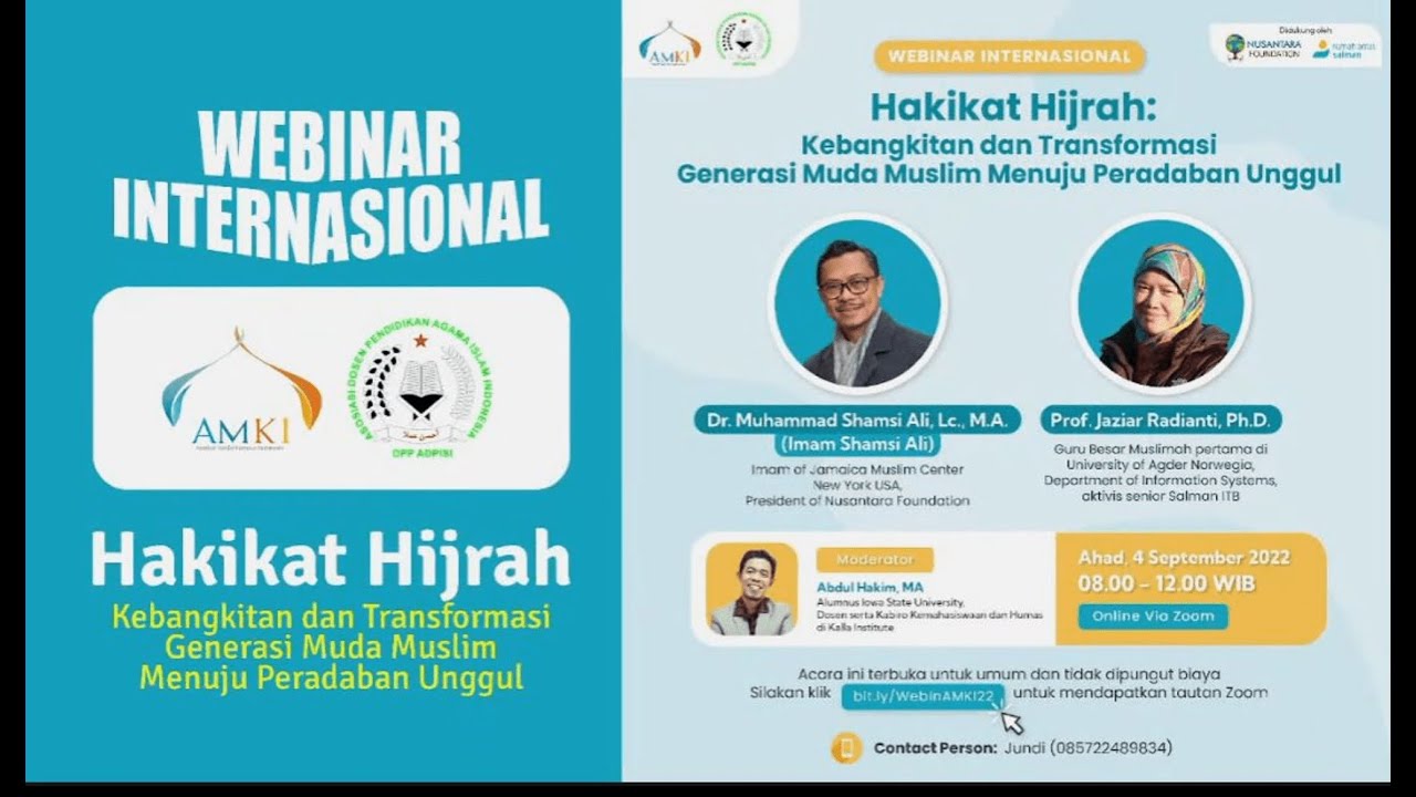 WEBINAR INTERNASIONAL 2022 Asosiasi Masjid Kampus Indonesia - YouTube