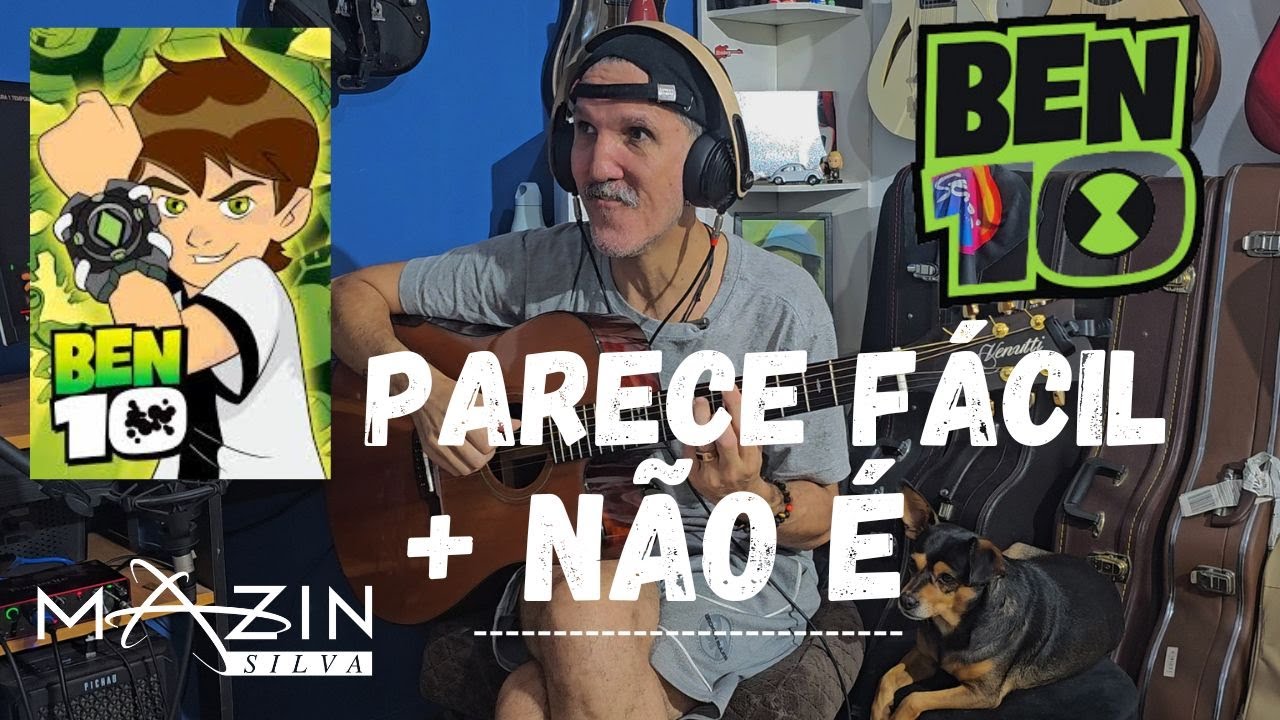 Ben 10 -Tirado de ouvido no Violão -Mazin Silva - YouTube