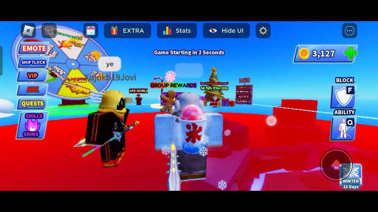 Playing Blade Ball And doing a Collab with @Pjrobloxutcedits Rapture Vs ...