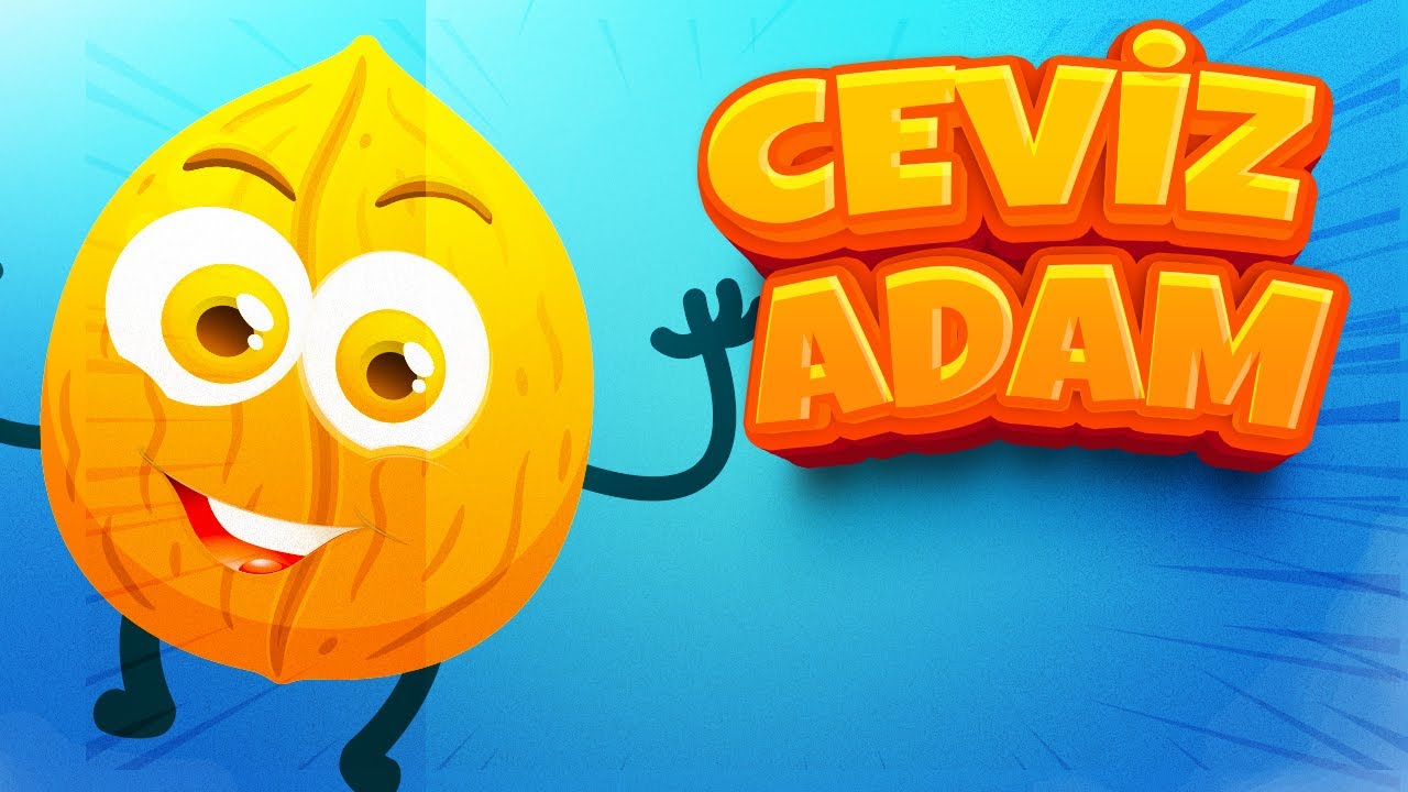 Ceviz Adam Şip Şap Şop - Eğitici Çocuk Şarkıları - Yeni Animasyon - YouTube