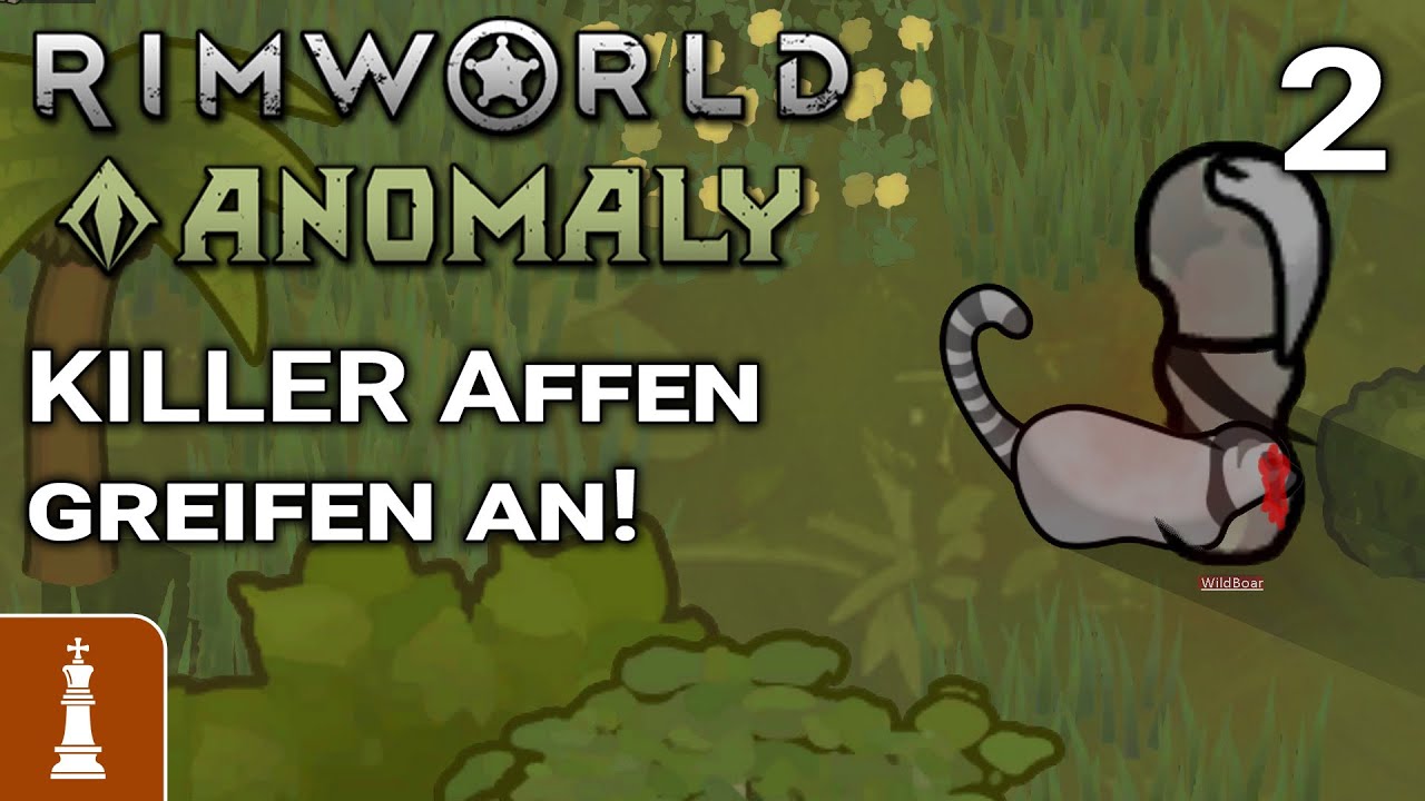 Killer Affen greifen an ♚ Let's Play Rimworld Anomaly 2 | deutsch gameplay - YouTube