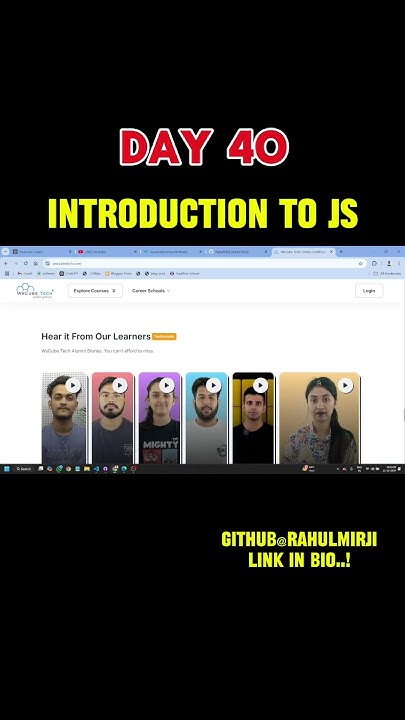 Day 40 🧑‍💻... #coding #webdevproject #webdevelopment #codeprojects #webdesign - YouTube