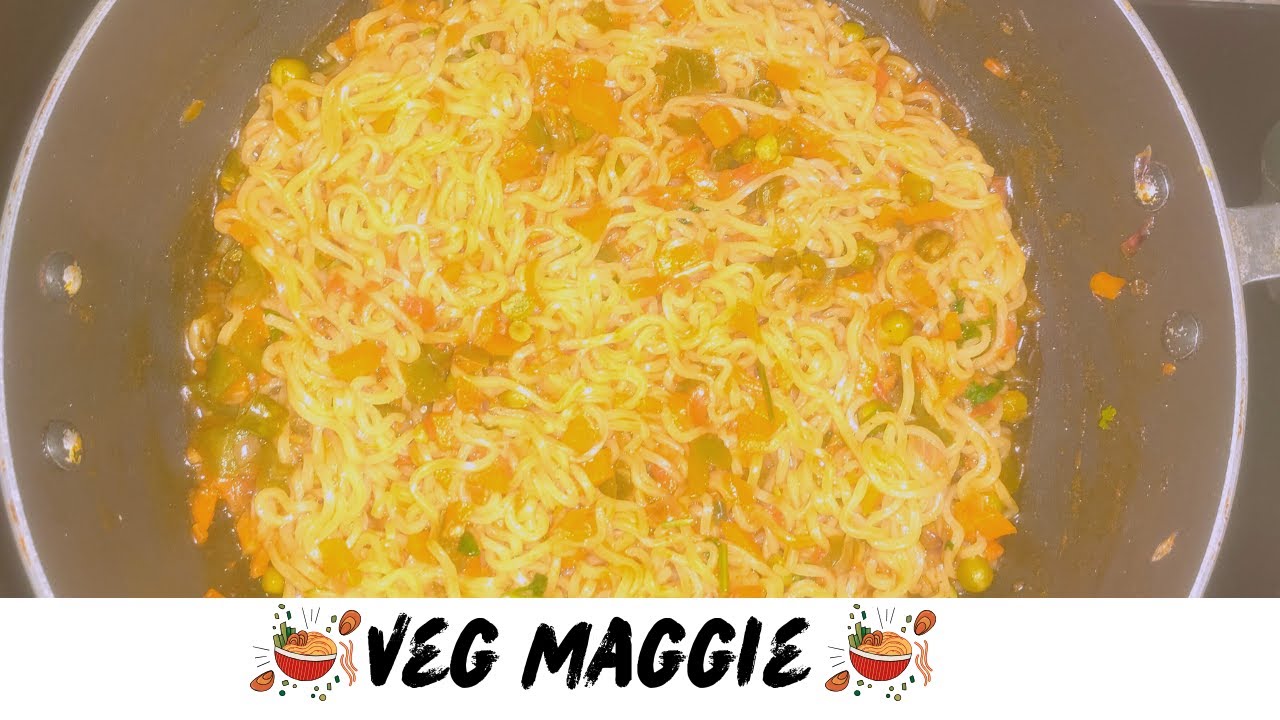 🔥 Quick & Tasty Veg Maggi Recipe | Street-Style Maggi in 5 Minutes!🍜🌿 ...