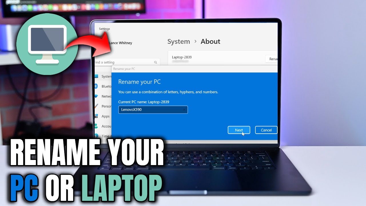 🔧 How to Rename Your PC or Laptop (Step-by-Step Guide) - YouTube