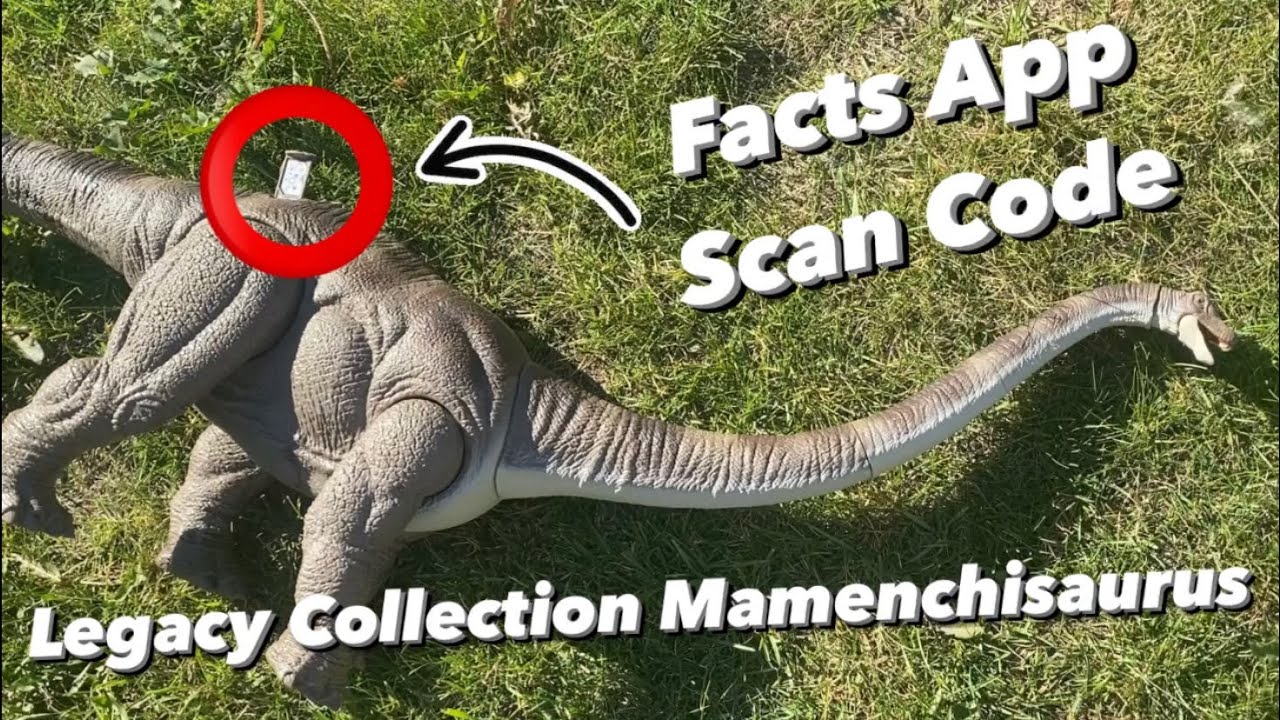 Mamenchisaurus Scan Code! - Jurassic World Facts App - Youtube