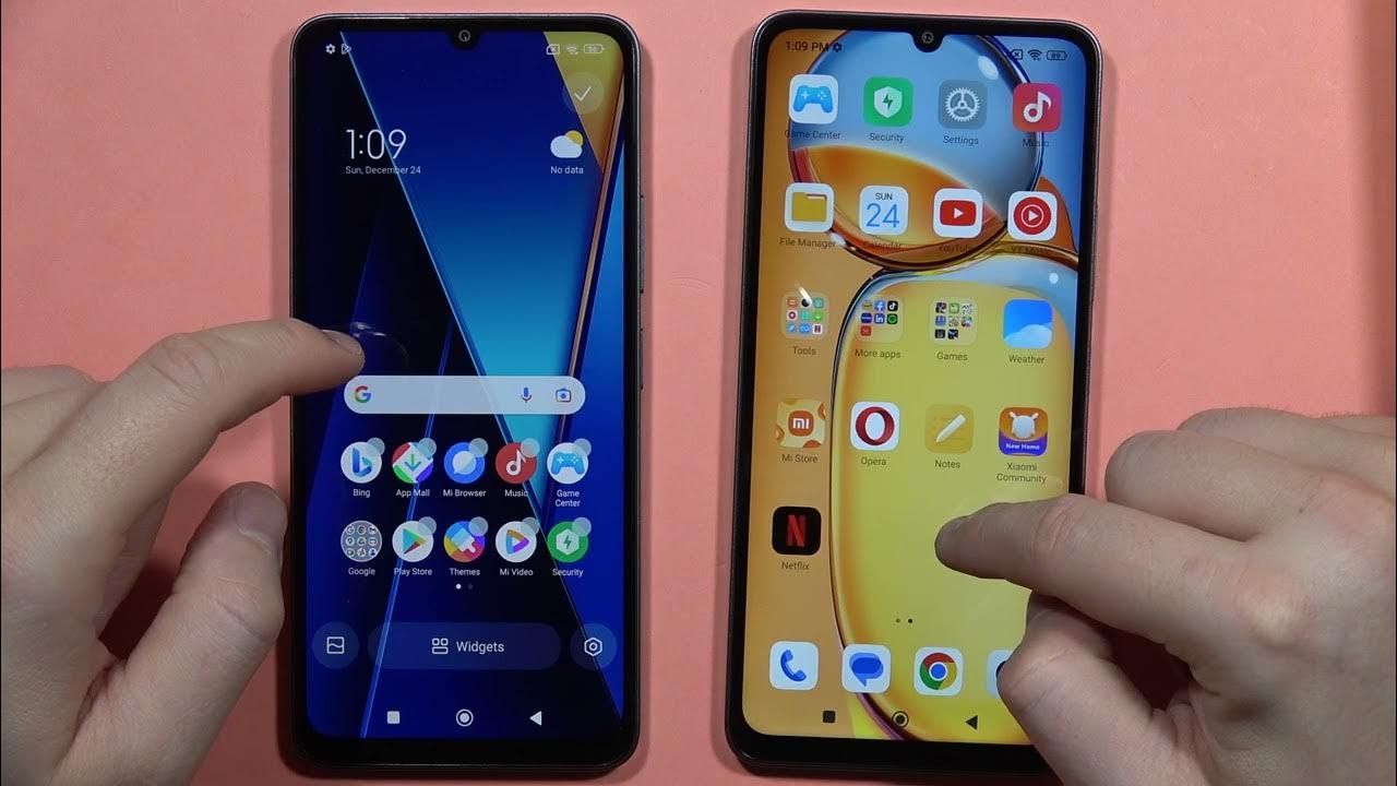 Redmi 13C vs POCO C65 - Launcher Comparison #androidphone - YouTube