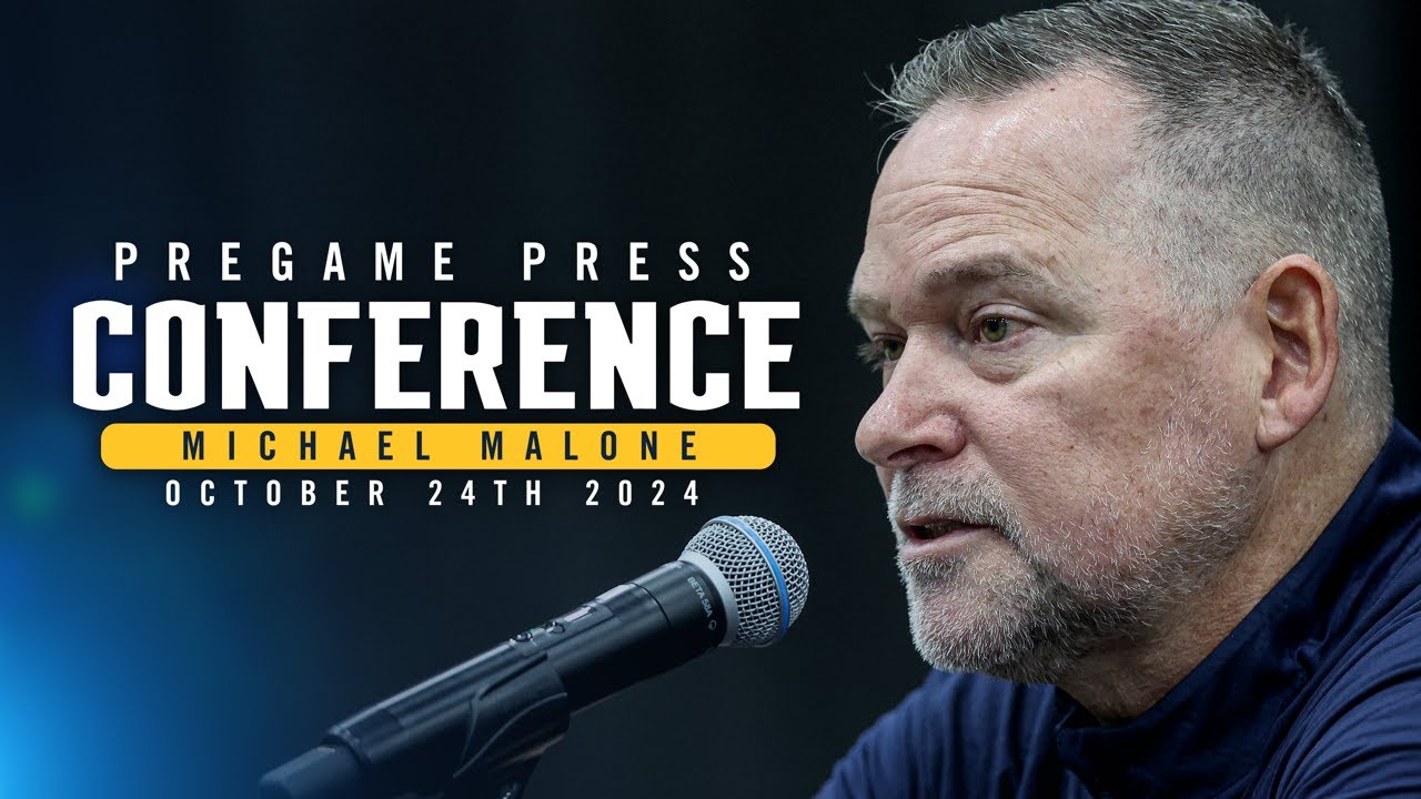 Coach Malone Pregame Press Conference vs. Thunder 🎙 | 10/24/24 - YouTube