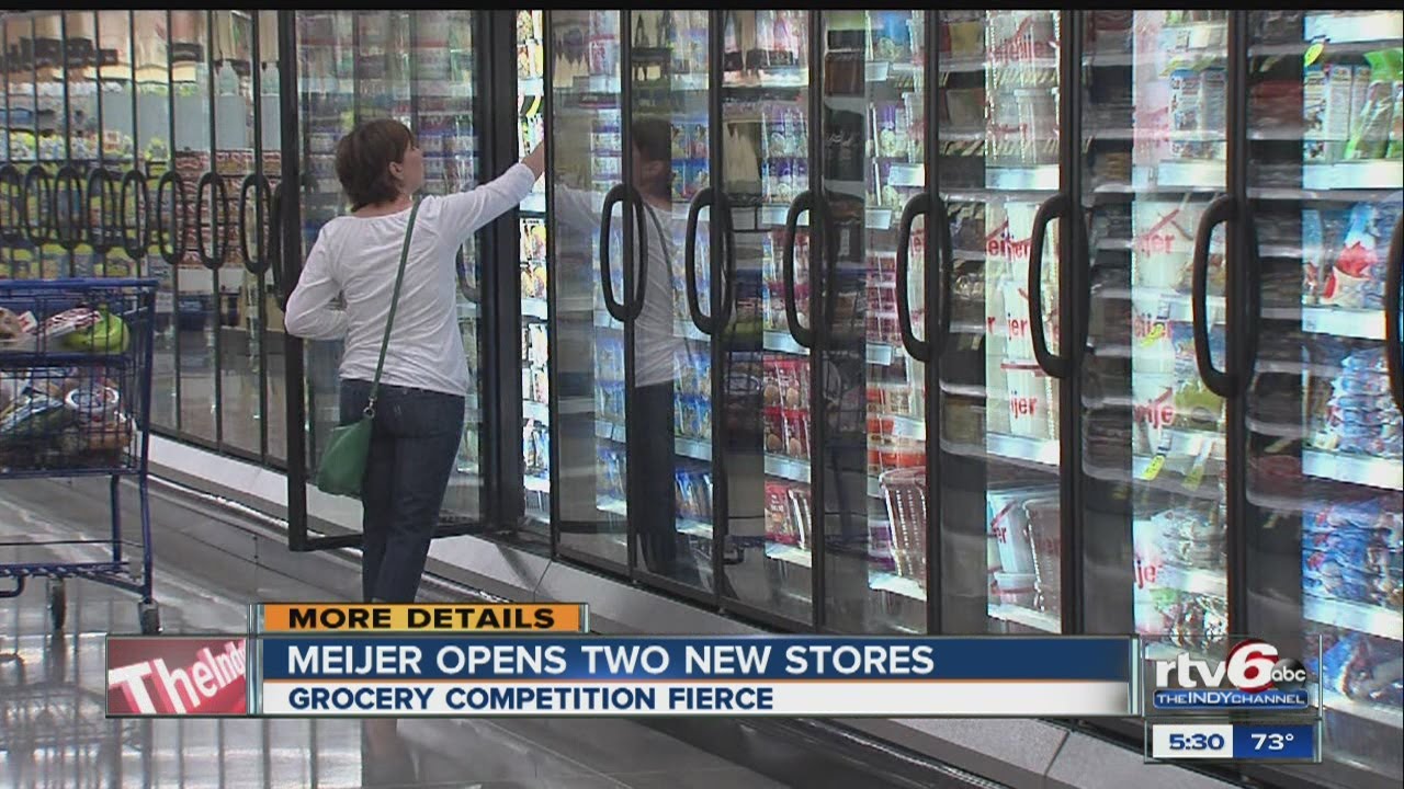 Meijer opens 2 new stores in central Indiana - YouTube