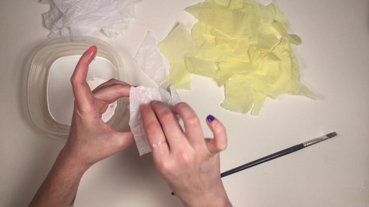 How To Make Paper Mache Mushrooms - YouTube