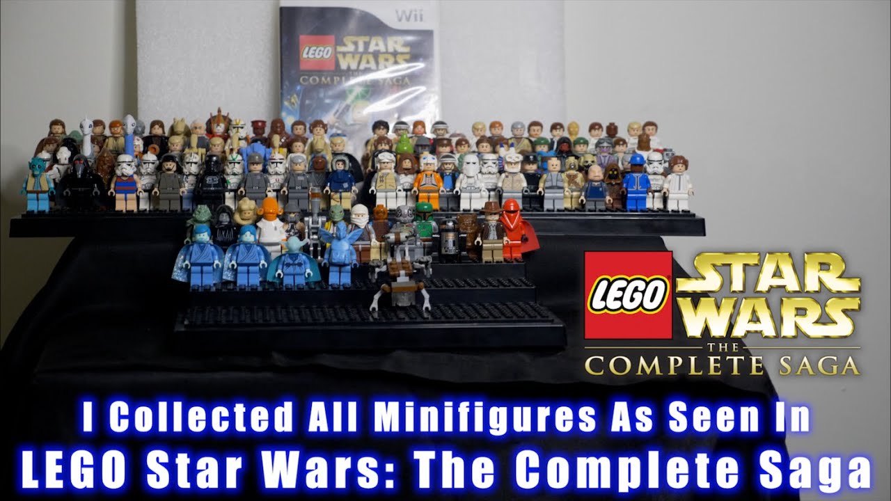 I Collected All Minifigures As Seen In LEGO Star Wars: The Complete ...