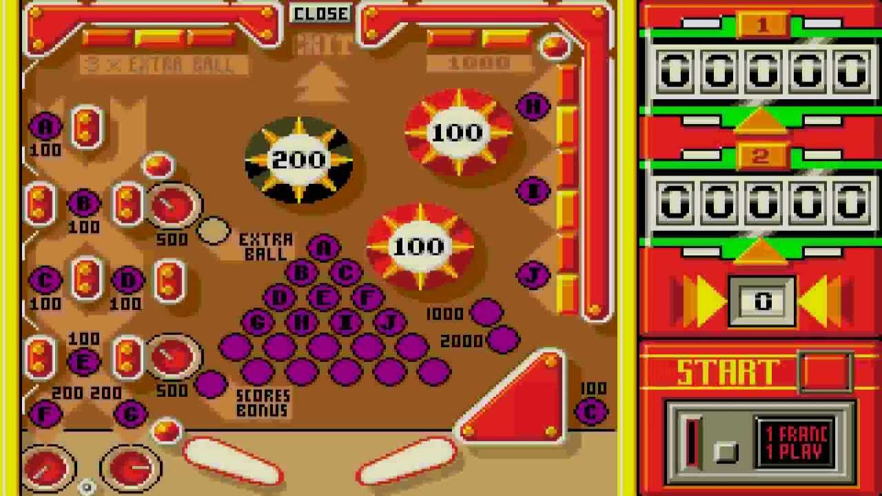 ATARI ST PINBALL MAGIC By Loriciel In 1990 Cracked By The Law Of The Un ...