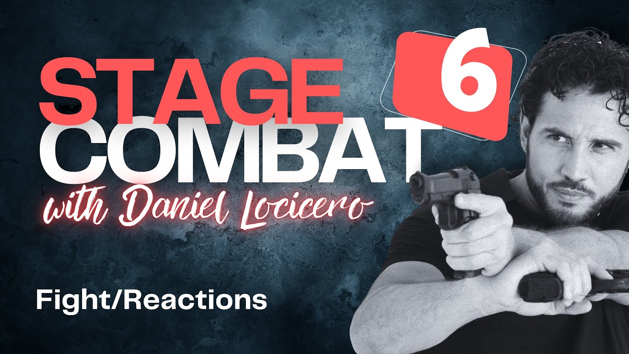 Stage Combat #6 - Fight/Reactions/Work with weapons (FAKE WEAPONS ...