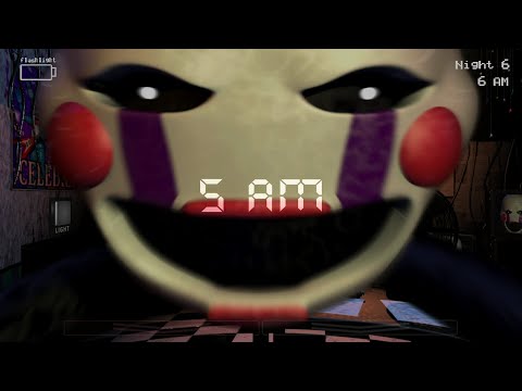 Puppet Failed Jumpscare 😂 FNAF 2 Deluxe Edition