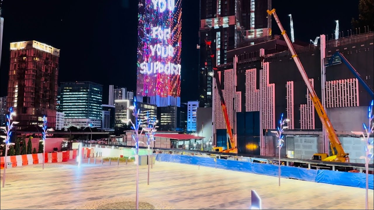 [4K60FPS] ‼️Opening Q42023‼️TRX’s new retail with a 10-acre rooftop ...