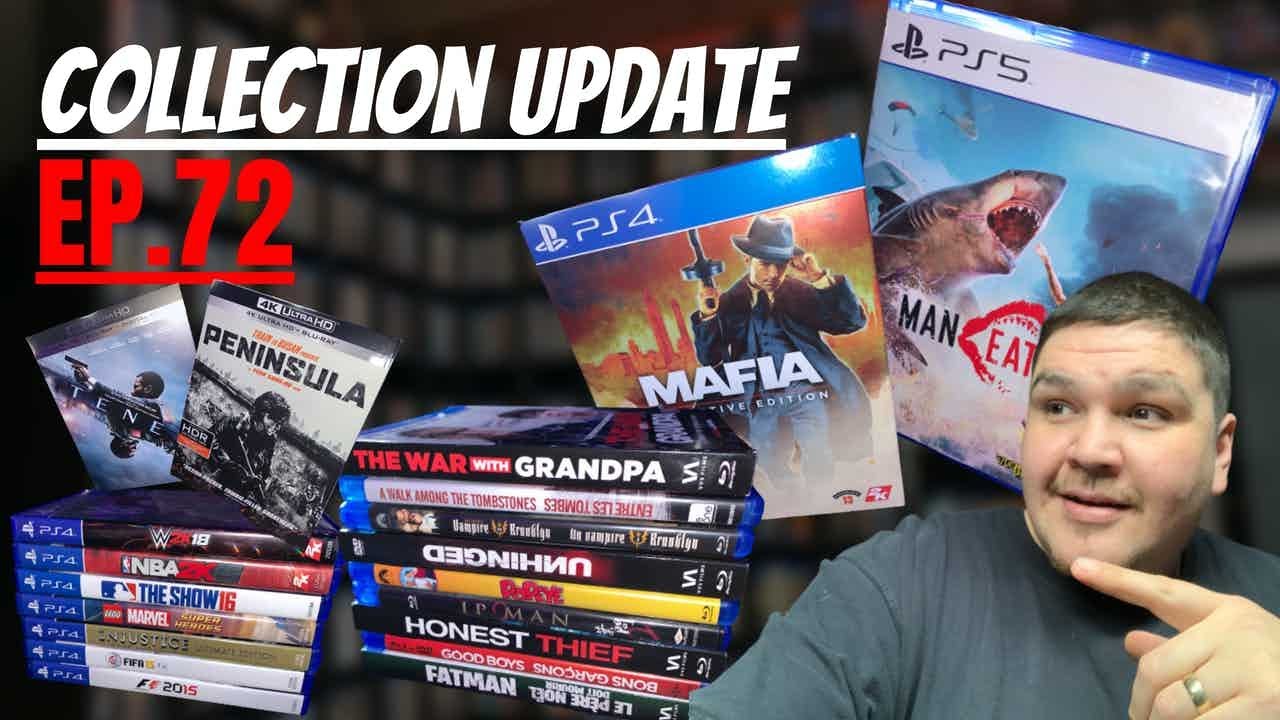(COLLECTION UPDATE) Blu-Rays & Video Games, PS5 [Ep-72] - YouTube