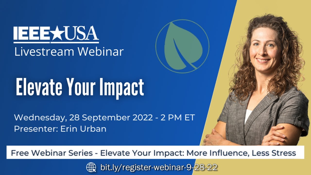 Livestream Webinar: Elevate Your Impact - YouTube