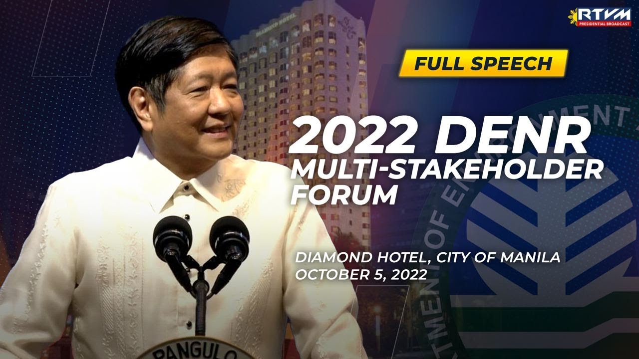 2022 DENR Multi-Stakeholder Forum 10/05/2022 - YouTube
