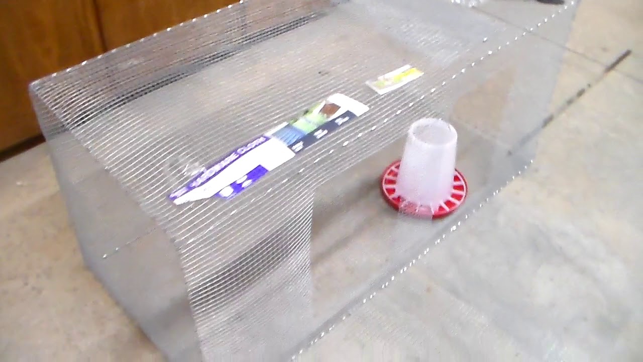 Best method and materials for building small animal or chicken cages ...