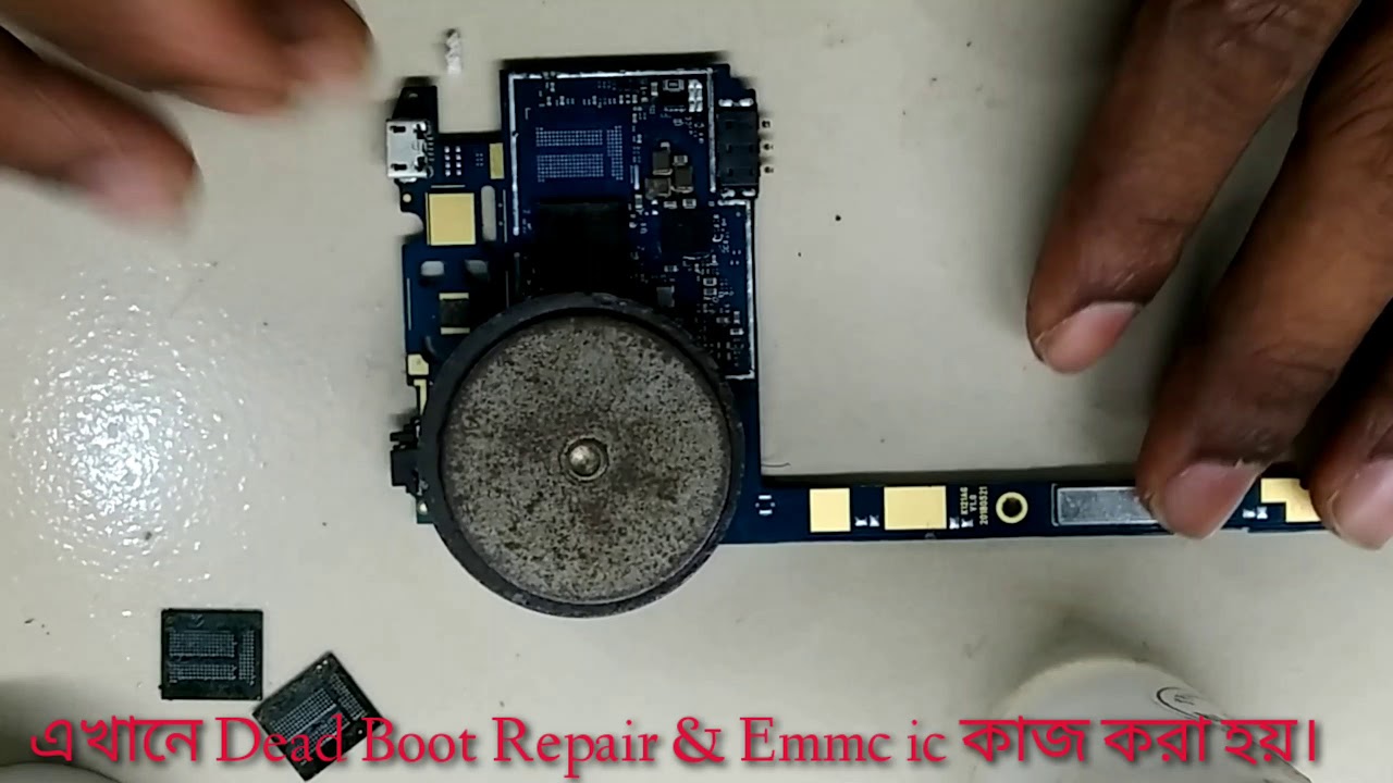 Symphony V98 Emmc Replace / Andriod Phone Emmc ic Replace - YouTube
