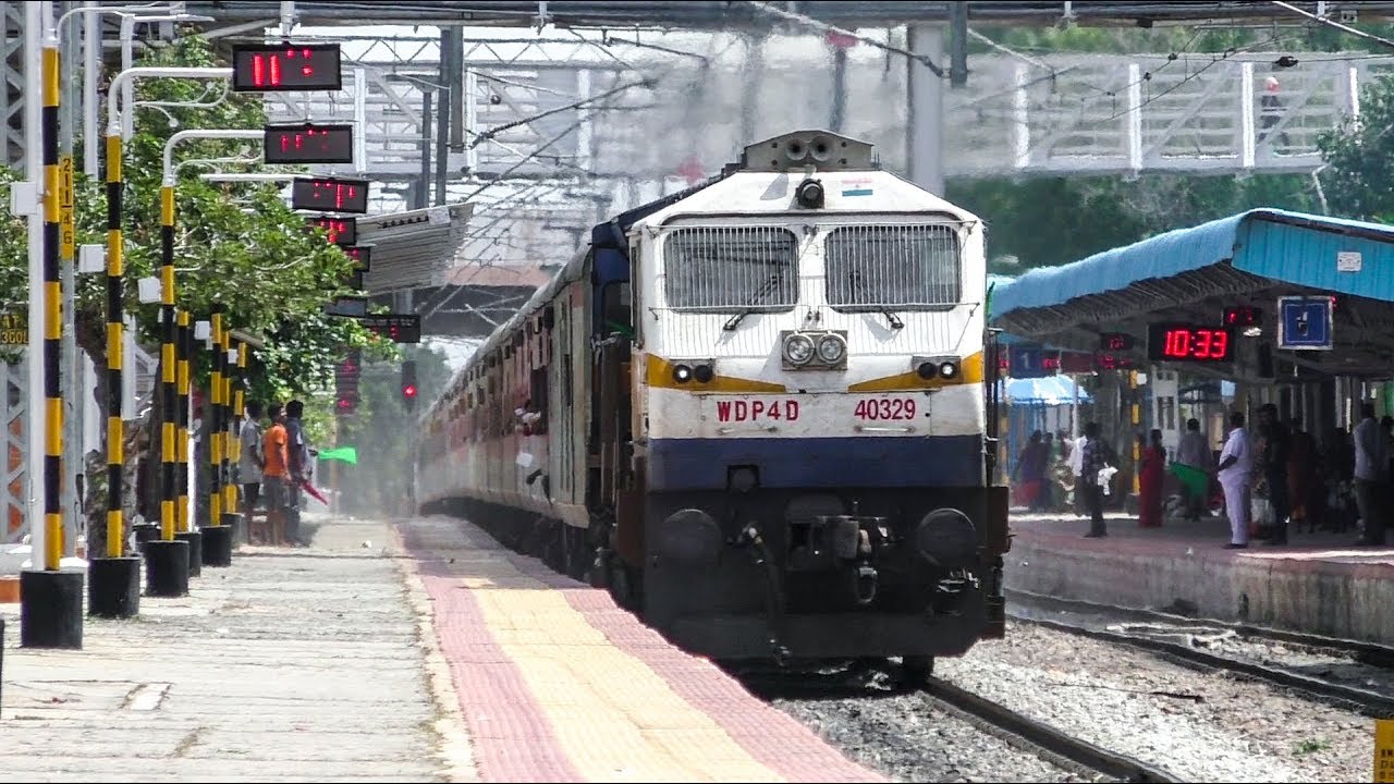 Twin ALCo v/s EMD With Red LHB Trains : Indian Railways - YouTube