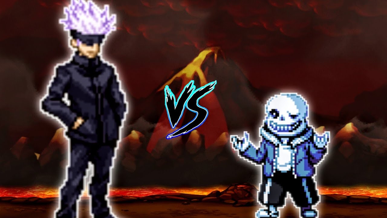 Limitless Gojo V2 OP (New) VS Classic Sans V3 OP in Jump Force Mugen ...