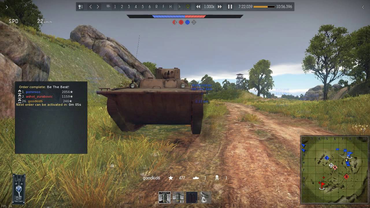 WT-Tank EP87 |Carpathians|LVT (A)(1)|M13 MGMC|M2|Front Wing View|2016 ...