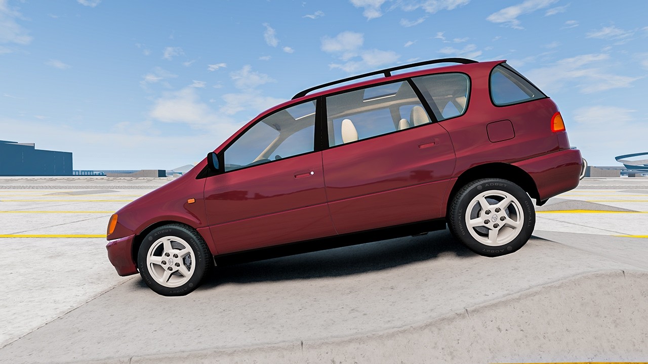 BeamNG Drive – Toyota Ipsum 1997 Suspension Test | Classic Family MPV ...