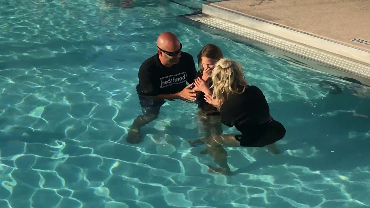 Reclaim Church Baptism and Pool Party Celebration June 2018 - YouTube