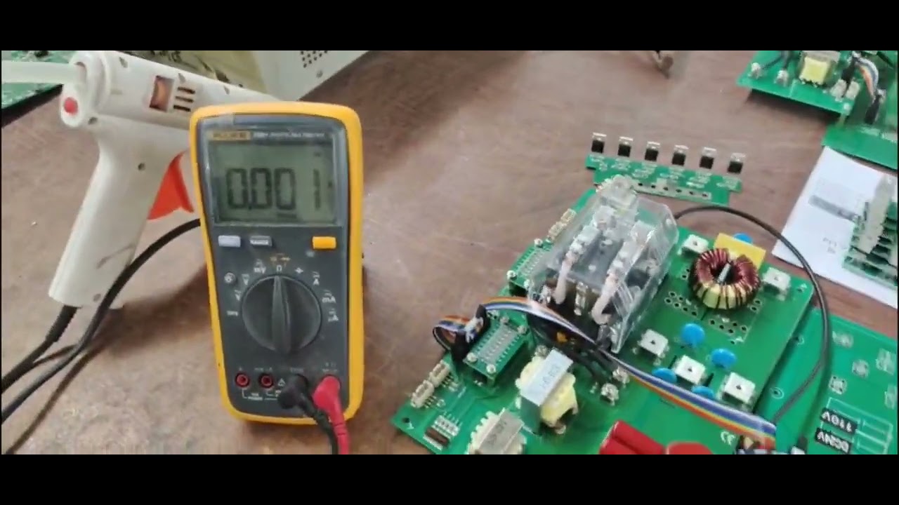 How to test the power mos board-2 - YouTube