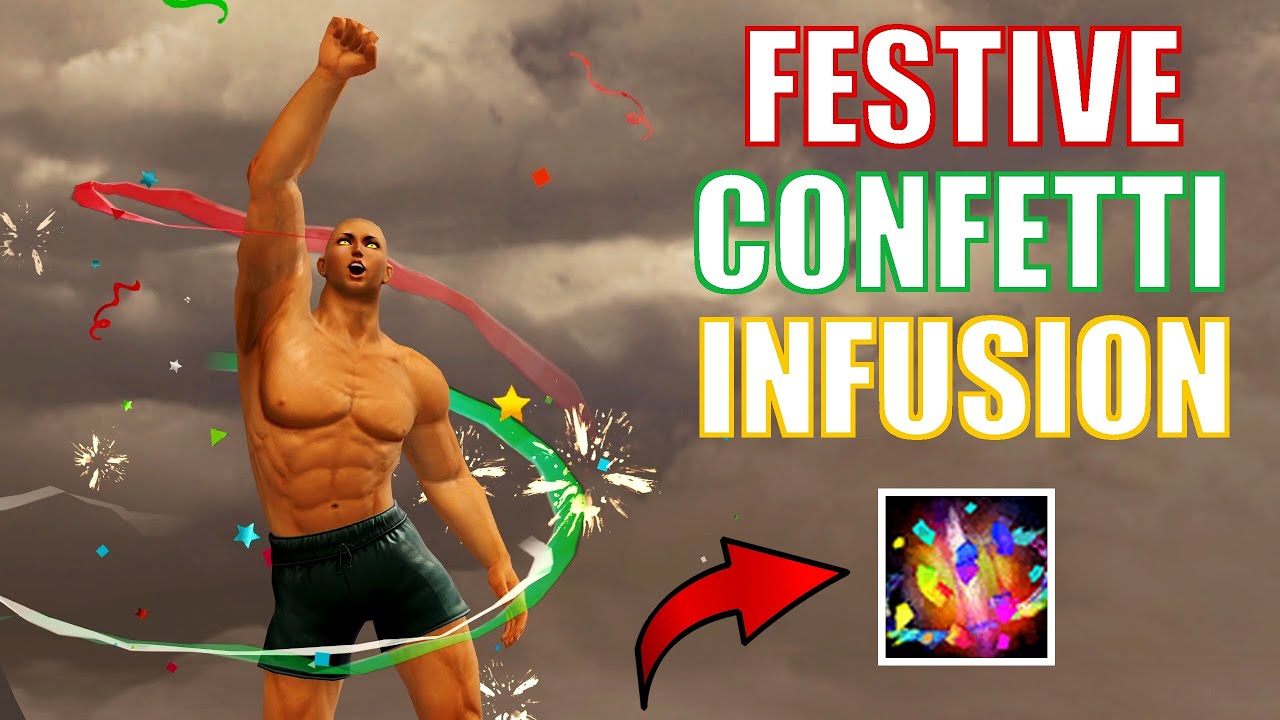 Guild Wars 2 - Festive Confetti Infusion (Infusion Aura Showcase) - YouTube