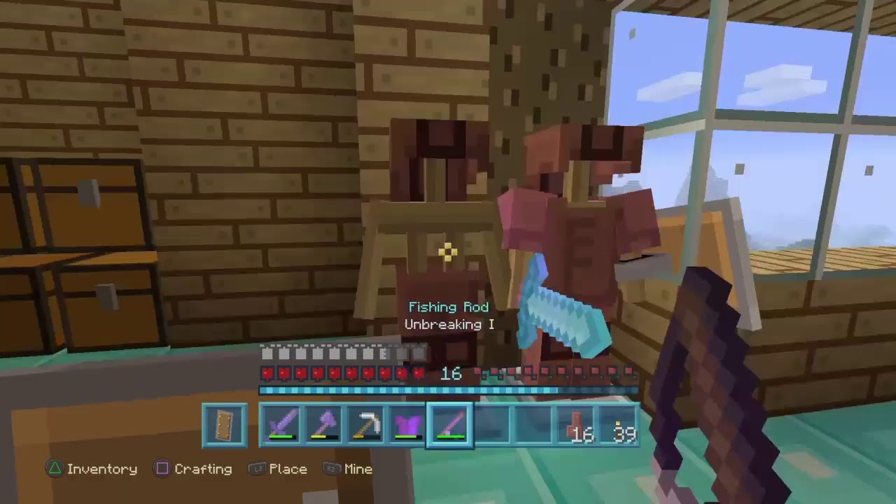 Minecraft challenge with corgi - YouTube