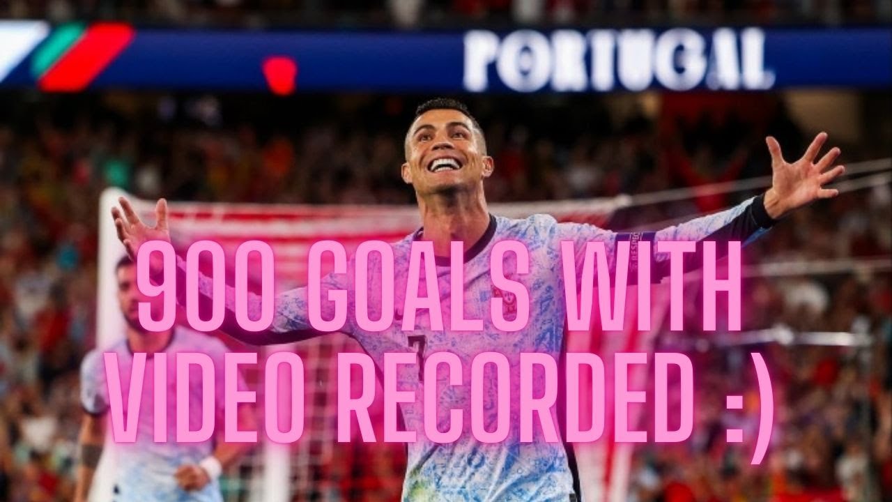 Ronaldo hits 900 historic goals! has video :) ....Pele... - YouTube