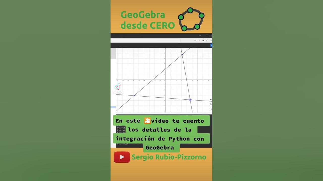 🟢 Python 🐍 NUEVO lenguaje de programación en GeoGebra #shorts - YouTube
