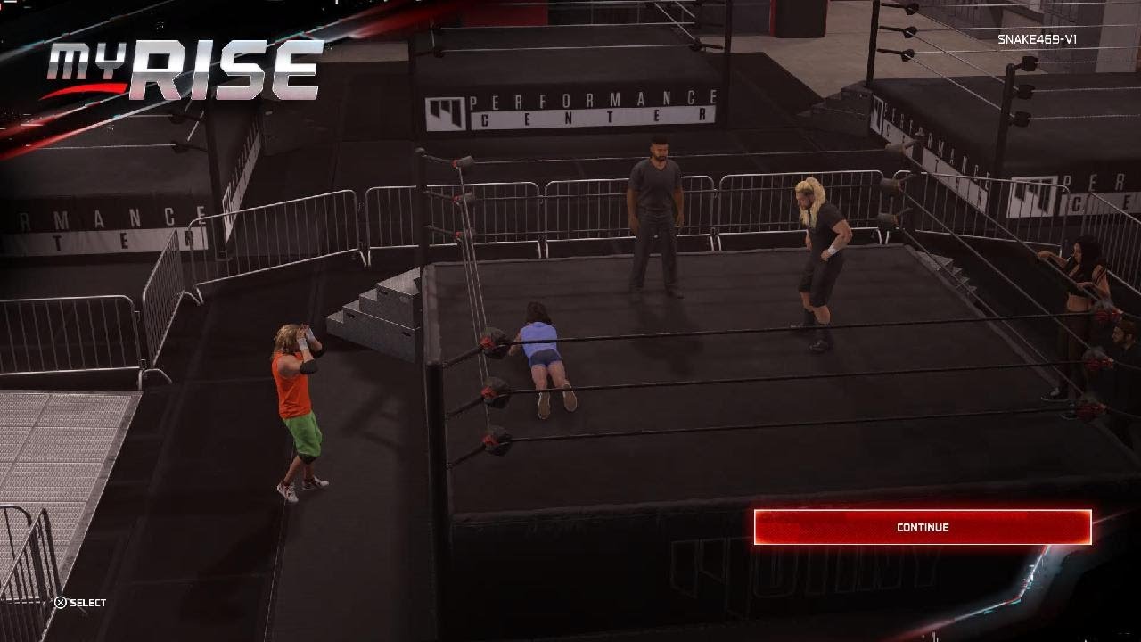 WWE 2K25 My Rise pt 1 - YouTube