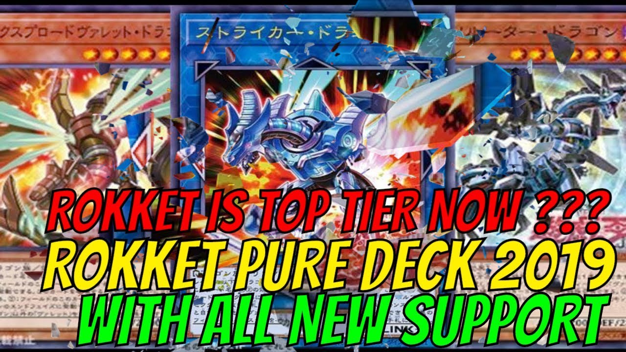 [NEW] ROKKET PURE DECK 6/2019 | All new support | STRIKER DRAGON - YouTube