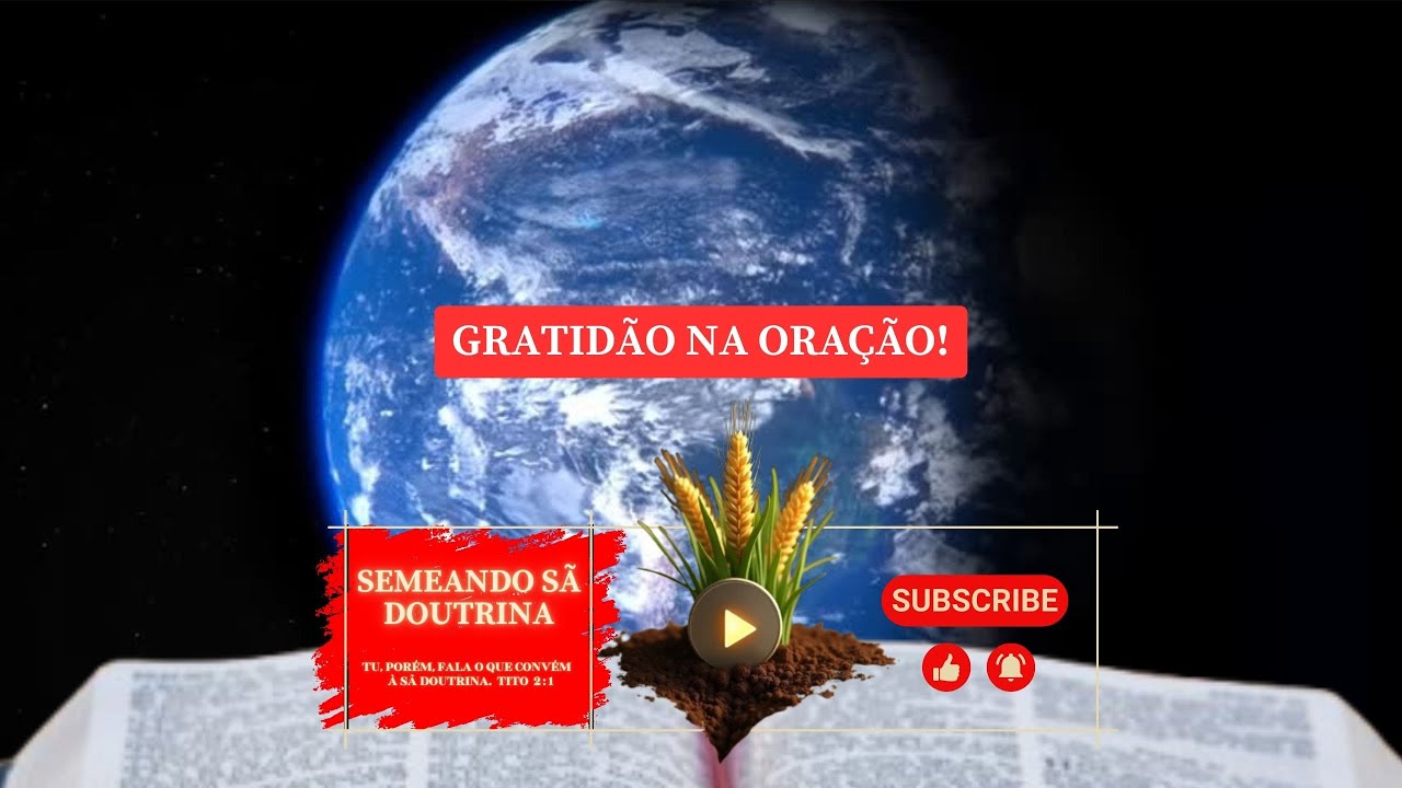 Vamos Orar? Ore com gratidão! - YouTube