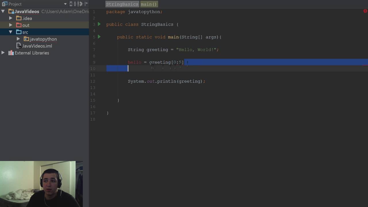 From Python to Java Strings Part 1 - YouTube