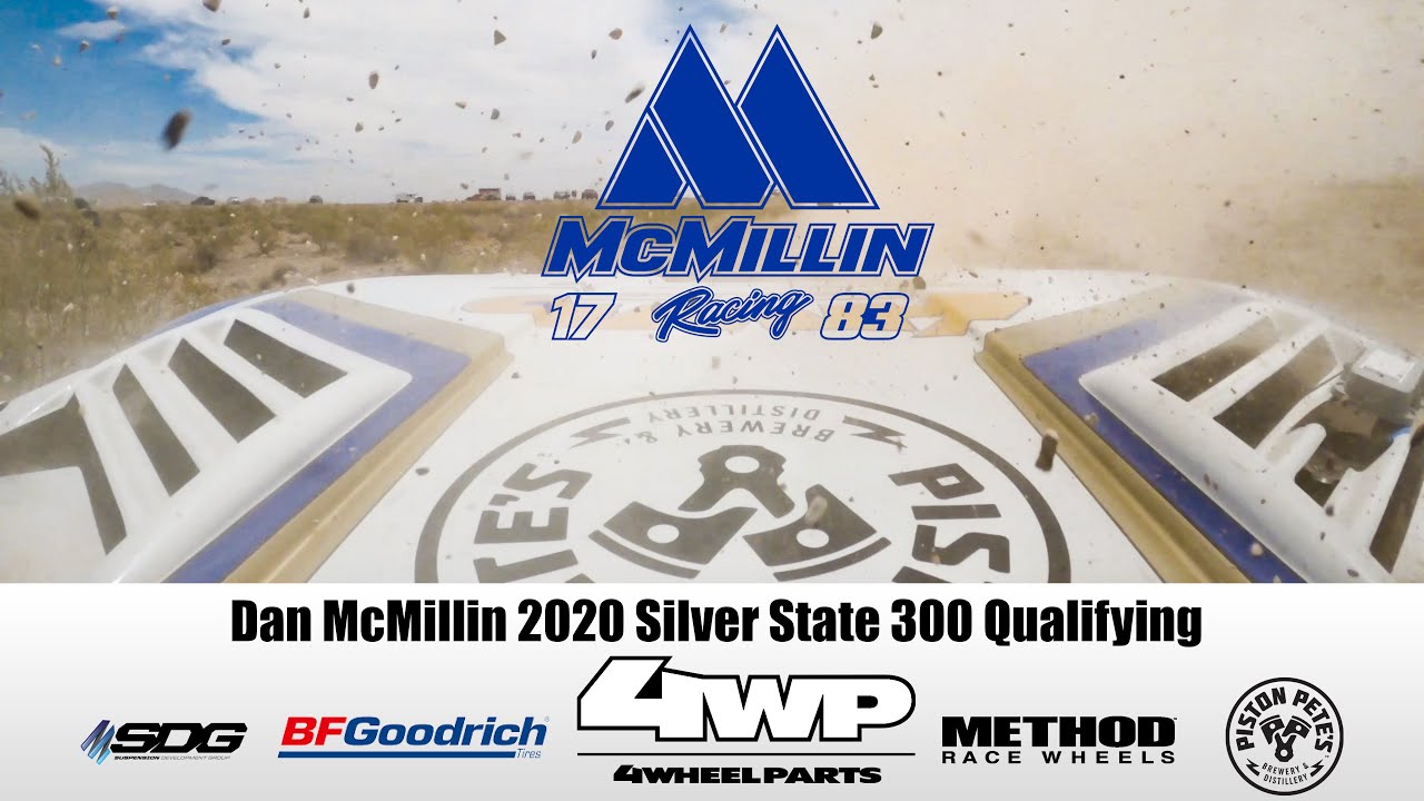 Dan McMillin SS300 Qualifying Run in 900+HP AWD Trophy Truck! - YouTube
