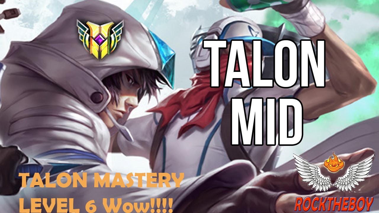 League Of Legends # เล่น Talon mid Lane เวล 6 เเย้ววว - YouTube