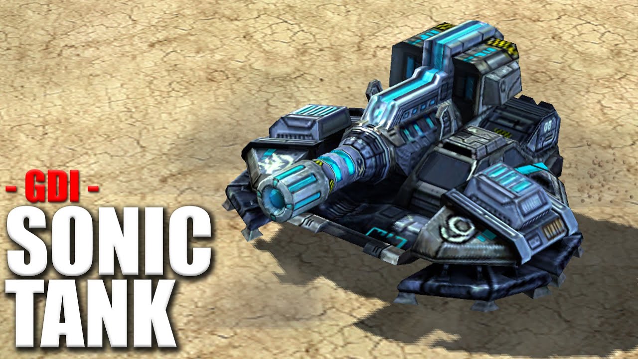GDI Sonic Tank - Firestorm Mod for Command and Conquer 3 Tiberium Wars ...