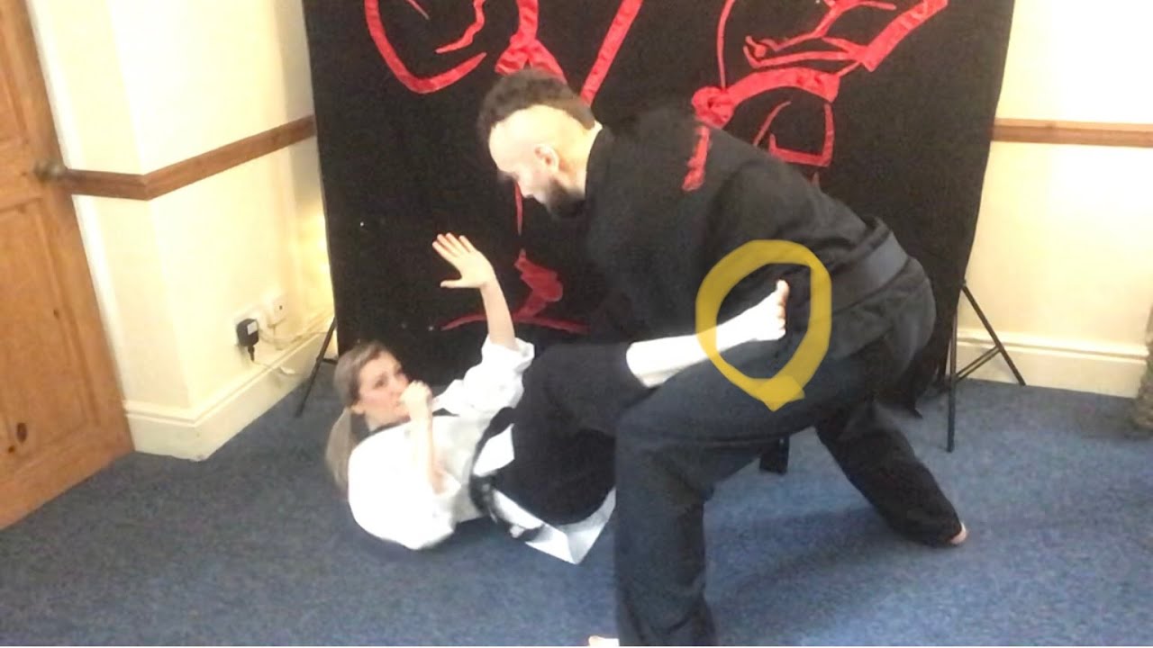 Basic Self Defence on the Ground - YouTube