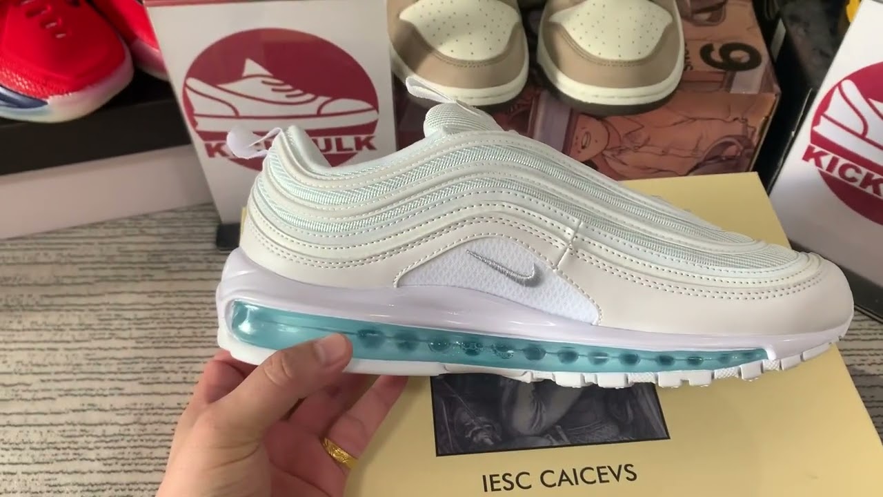 MSCHF X INRI X AIR MAX 97 'JESUS SHOES' 921826-101 - YouTube