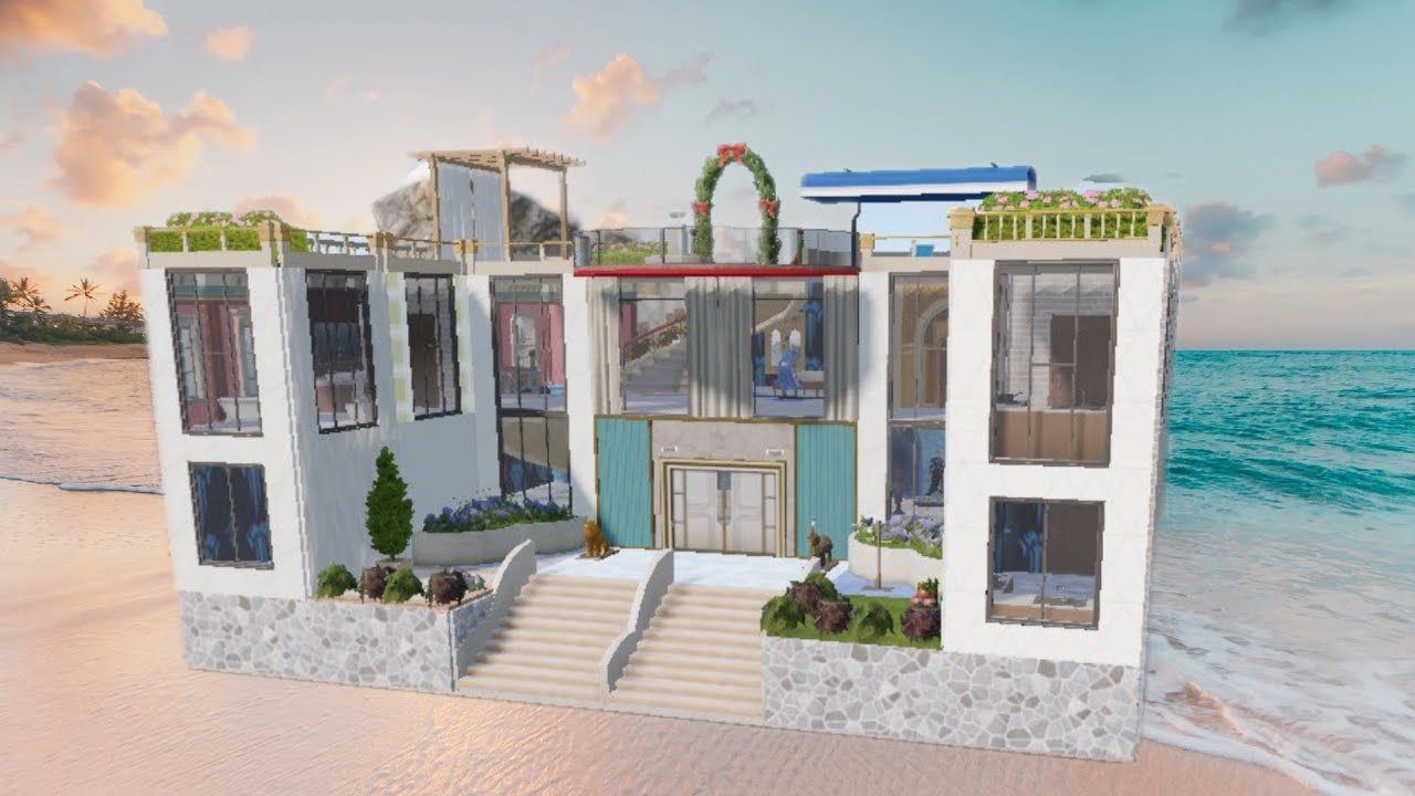 bgmi home design level 15- 16 -17-18-19-20 | simple and stylish # ...