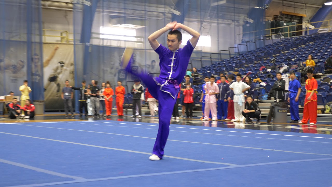 [2018] 22nd Wushu Collegiates - Tianming Li - Men's Adv Longfist - 8.62 ...