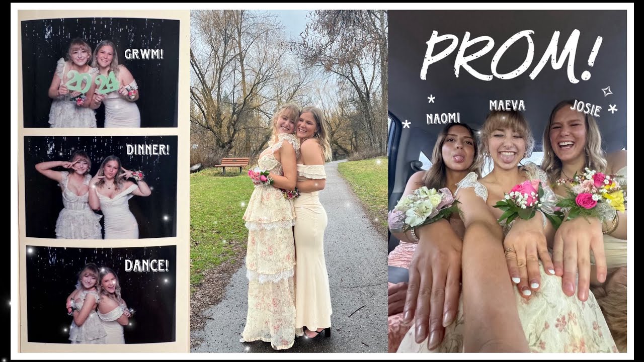 SENIOR PROM VLOG! (what it’s really like) - YouTube